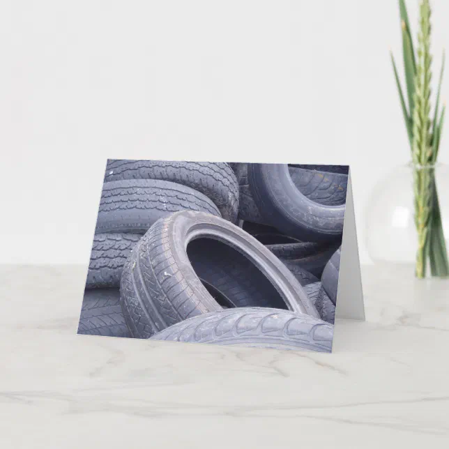 "Tires" Birthday Card | Zazzle