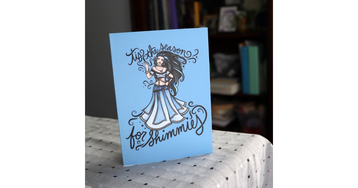 'tis the season for shimmies card | Zazzle