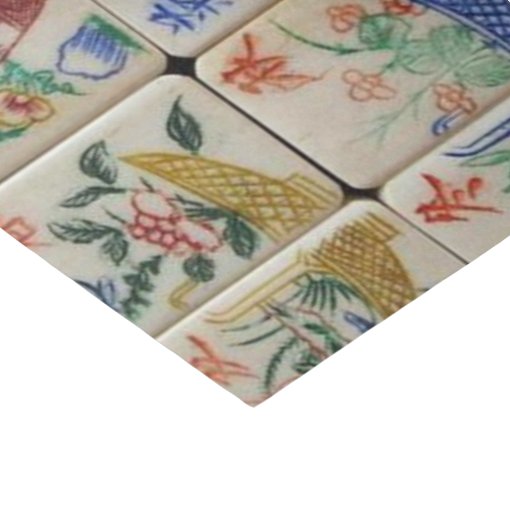 Tissue Paper Mahjong | Zazzle