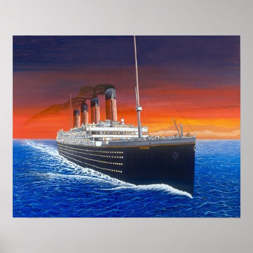 TITANIC Art Print | Zazzle