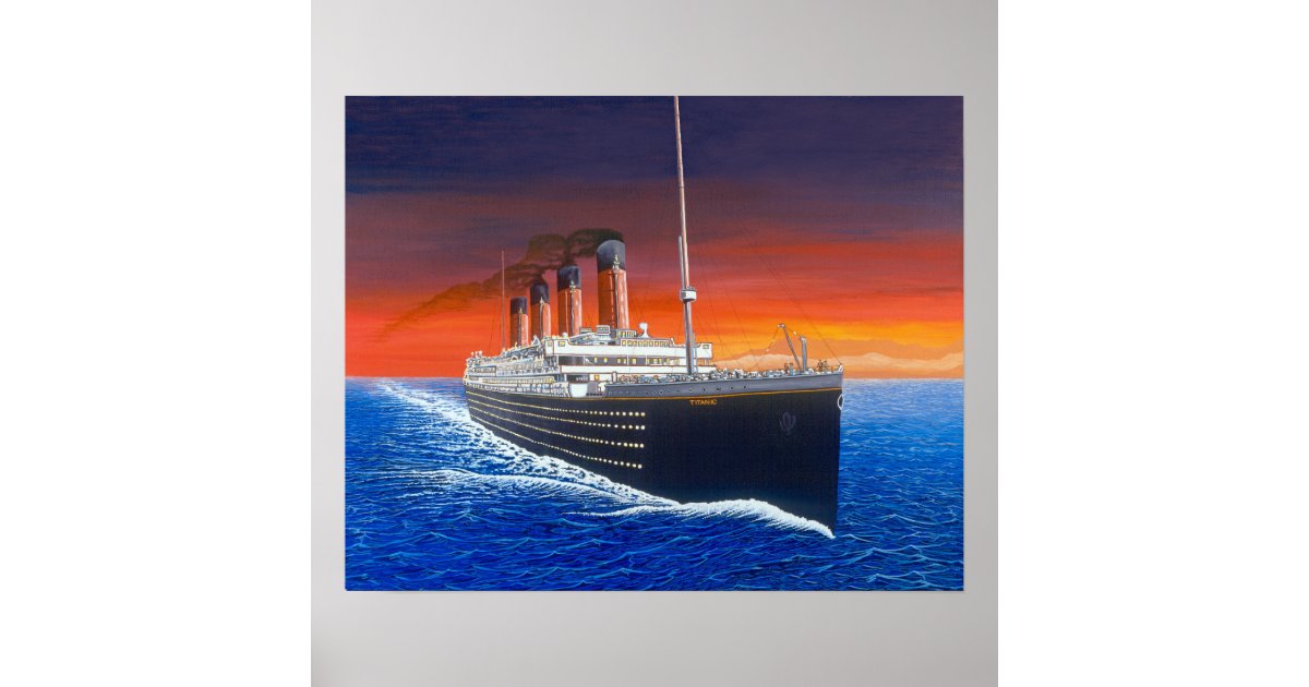 TITANIC Art Print | Zazzle