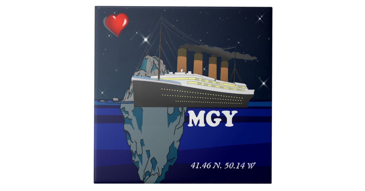Titanic Ceramic Tile | Zazzle