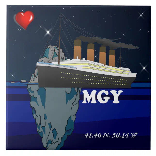 Titanic Ceramic Tile | Zazzle