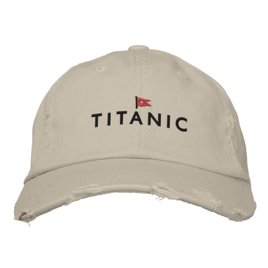 Titanic Hat with White Star Line Logo | Zazzle.com