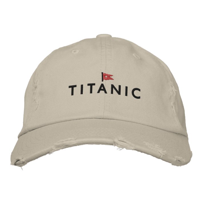 Titanic Hat with White Star Line Logo | Zazzle.com
