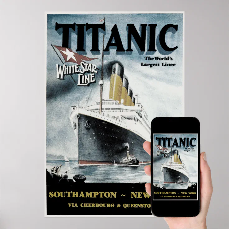 Titanic poster | Zazzle