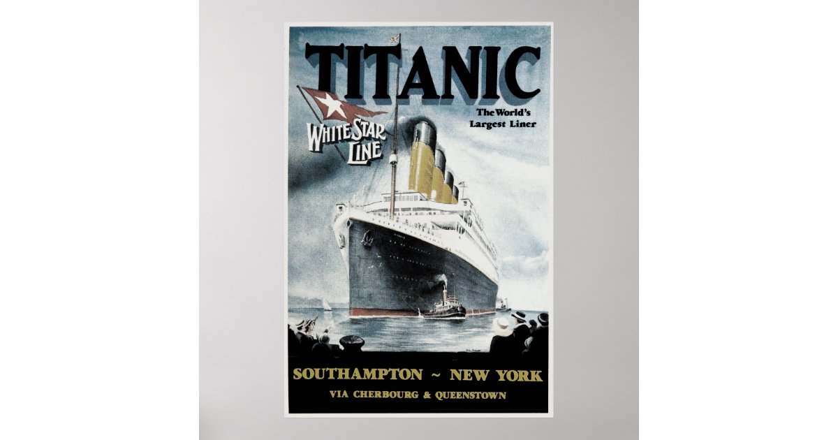 Titanic poster | Zazzle