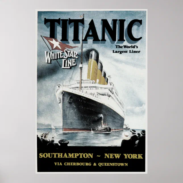 Titanic poster | Zazzle