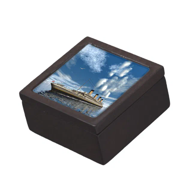 Titanic ship - 3D render Gift Box | Zazzle