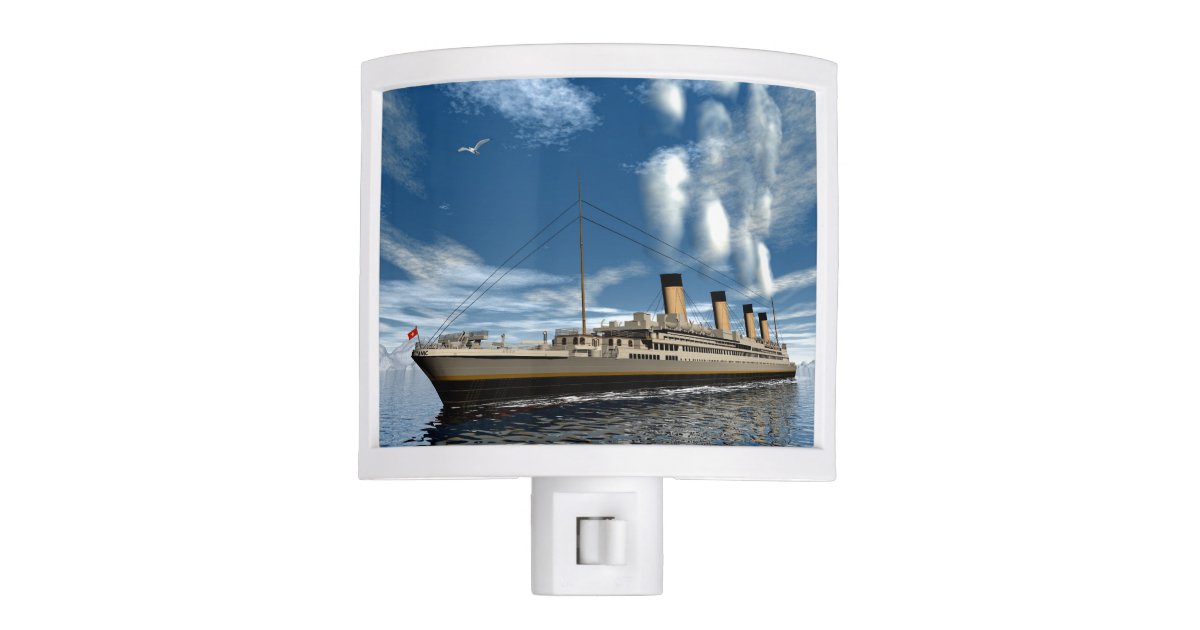 Titanic ship night light | Zazzle