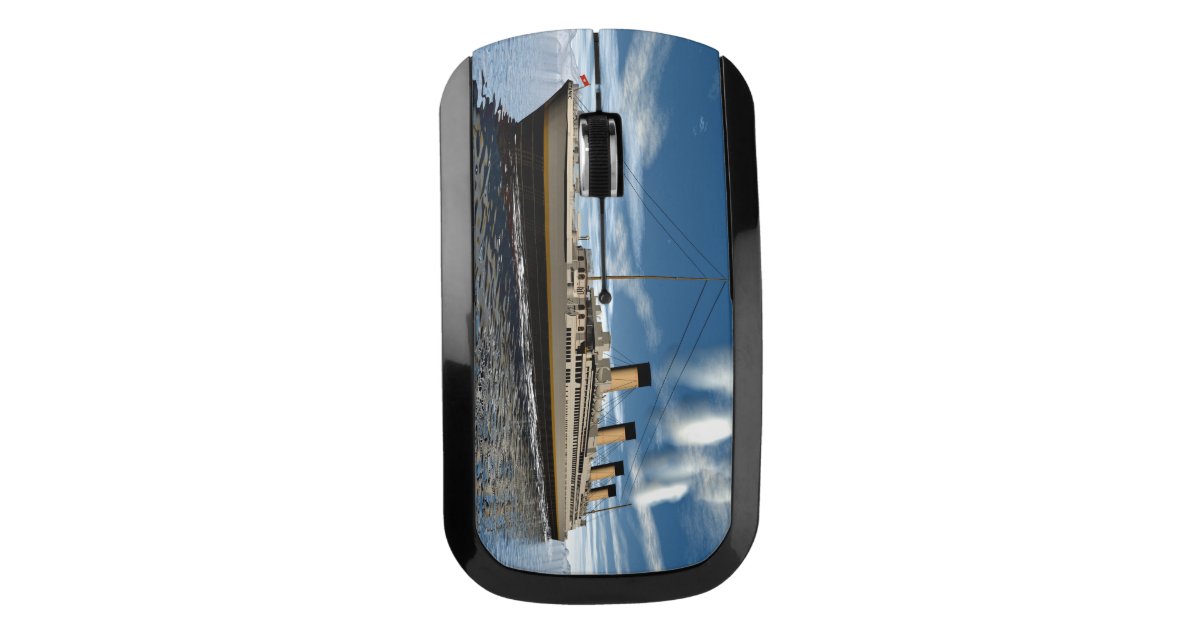 Titanic ship wireless mouse | Zazzle