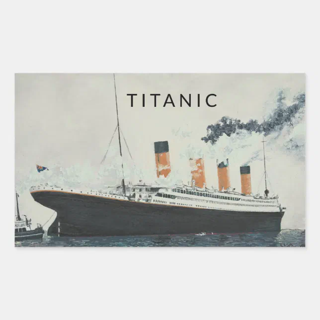 TITANIC STICKER !! | Zazzle