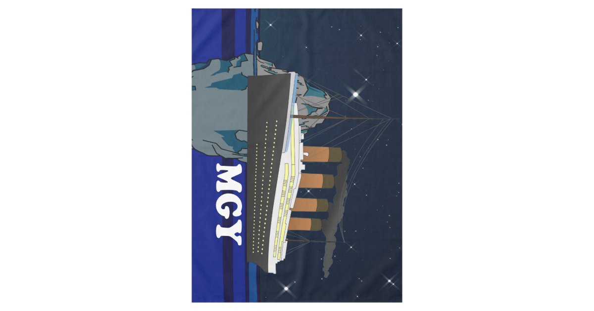 Titanic Tablecloth | Zazzle