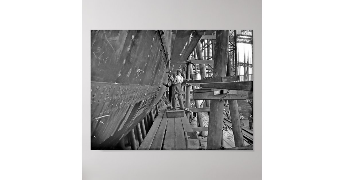 Titanic's Ironworkers Poster | Zazzle