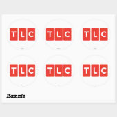 TLC Network logo Sticker | Zazzle