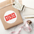 TLC Network logo Sticker | Zazzle