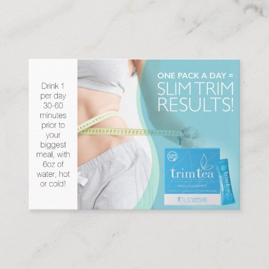 TLS TRIM TEA BUSINESS CARDS | Zazzle.com