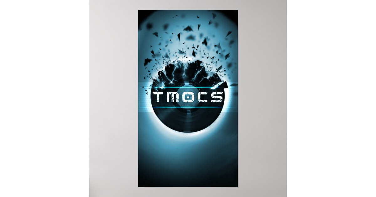 TMOCS DJ Logo Poster | Zazzle