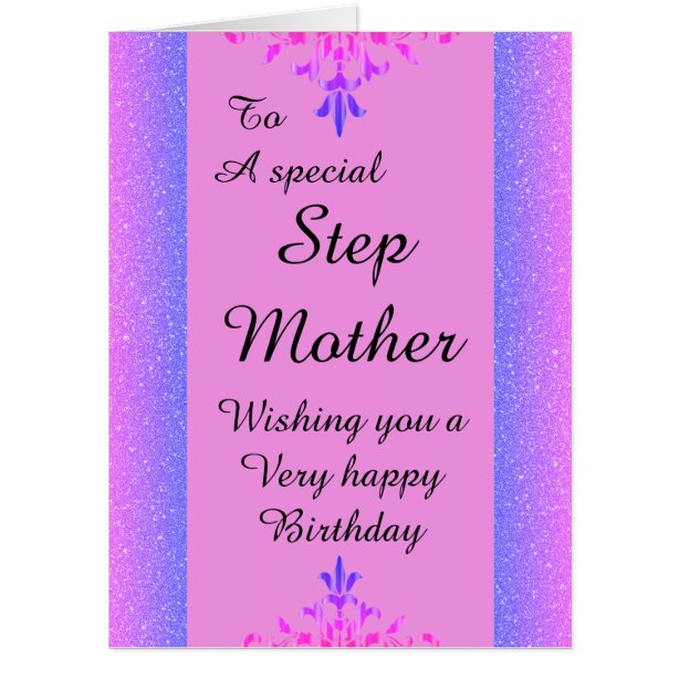 Step Mom Cards Zazzle