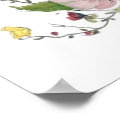To A Wild Rose Poem Poster | Zazzle