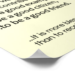 To be a Good Friend... Poster | Zazzle