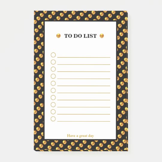 To Do List Post-it Notes | Zazzle.com