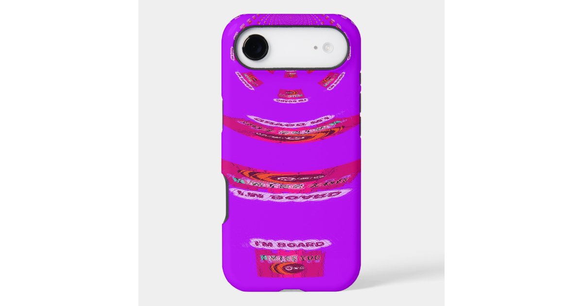 To Funny I Miss You I am Bored Case-Mate iPhone Case | Zazzle