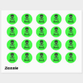To)(ic Classic Round Sticker | Zazzle