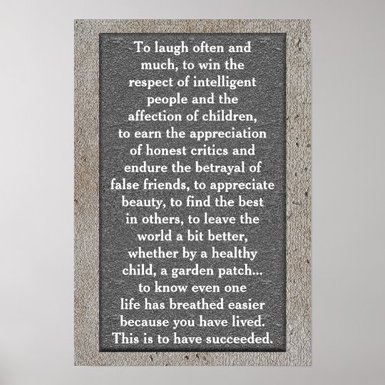 To laugh often - art poster | Zazzle.com