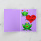 To My Princess Hoppy Valentines Cute Frog Card | Zazzle