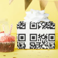 To personalize QR Code Wrapping Paper | Zazzle