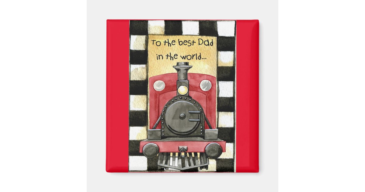 To The Best Dad Magnet | Zazzle
