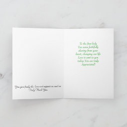 To The First Lady Thank You Card | Zazzle