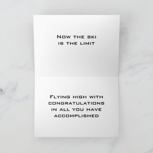 TO THE "NEW PILOT" CONGRATULATIONS CARD | Zazzle