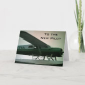TO THE "NEW PILOT" CONGRATULATIONS CARD | Zazzle