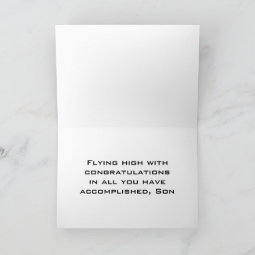 TO THE "NEW PILOT" CONGRATULATIONS CARD | Zazzle