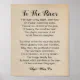To The River Poem by Edgar Allan Poe Vintage Poster | Zazzle