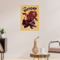 To Victory Canada ~ War Propaganda Campaign. 1942 Poster | Zazzle