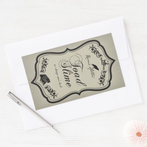 Toad Slime Halloween Jar Sticker Label | Zazzle