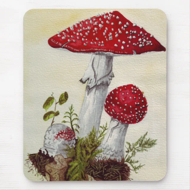 Toadstool Mouse Pad | Zazzle