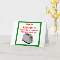 TOASTER CARD | Zazzle