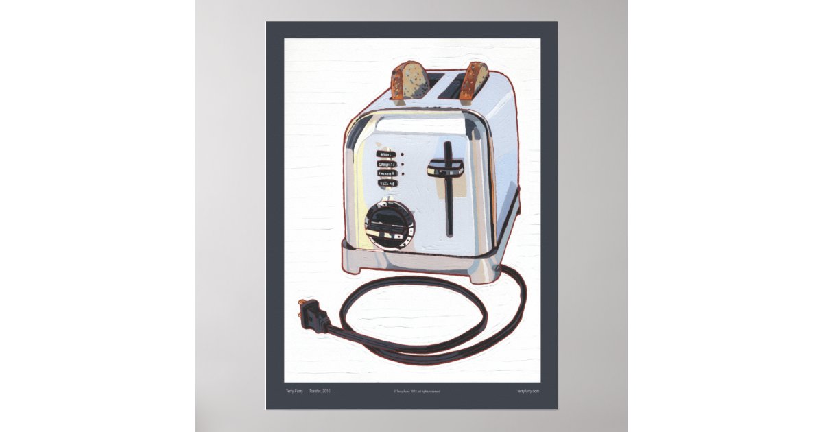 Toaster Poster | Zazzle