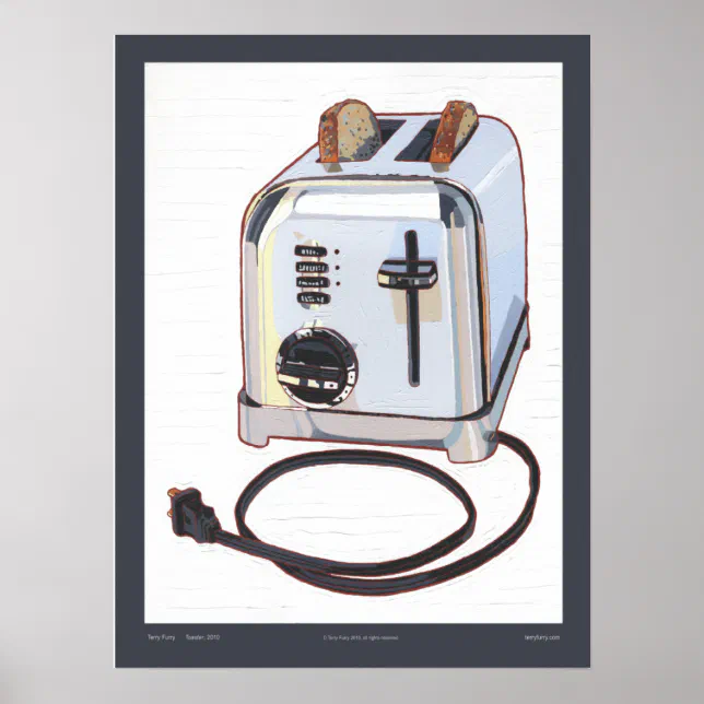 Toaster Poster | Zazzle