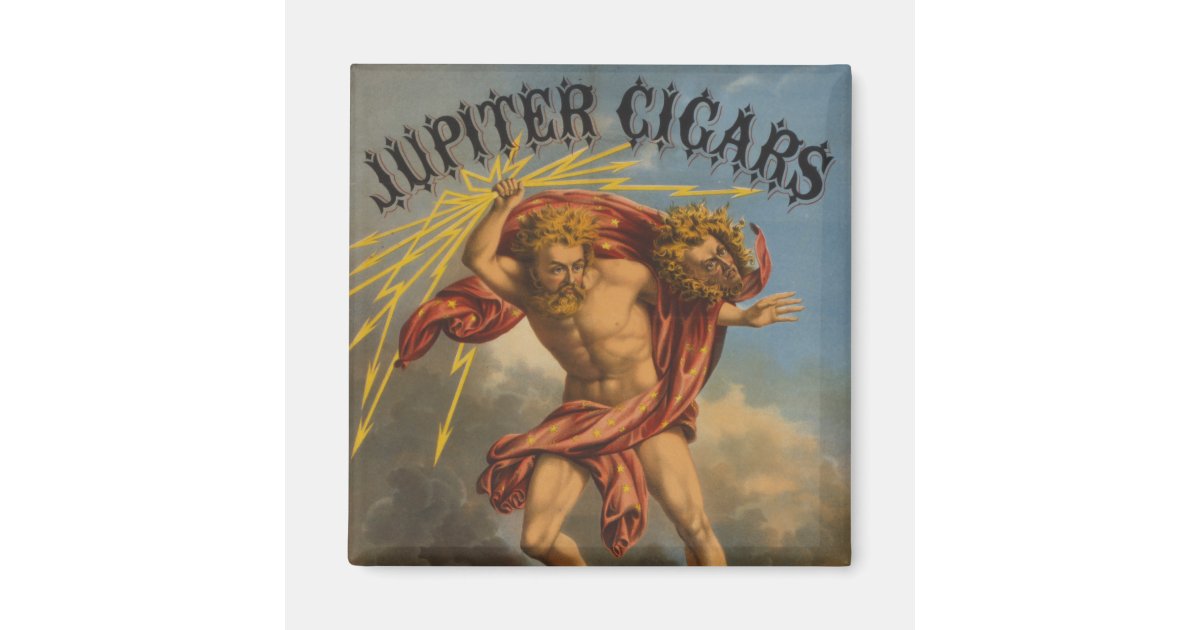 Tobacco Label, 1868. Magnet | Zazzle