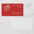 Today is a good day business card | Zazzle