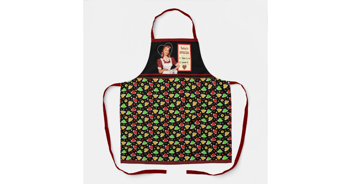 Today's Special Poster Apron | Zazzle