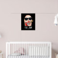 Toe Jam Funny Big Toe Music Pun Dark BG Poster | Zazzle