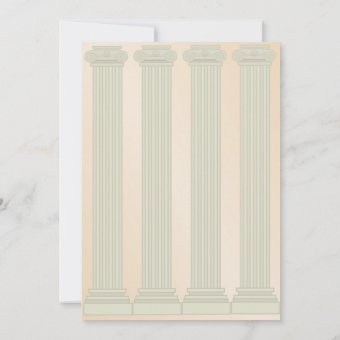 Toga Party Birthday Roman Ivy Scroll Ancient Invitation | Zazzle