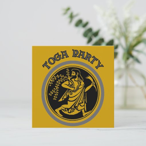 TOGA PARTY INVITATION | Zazzle
