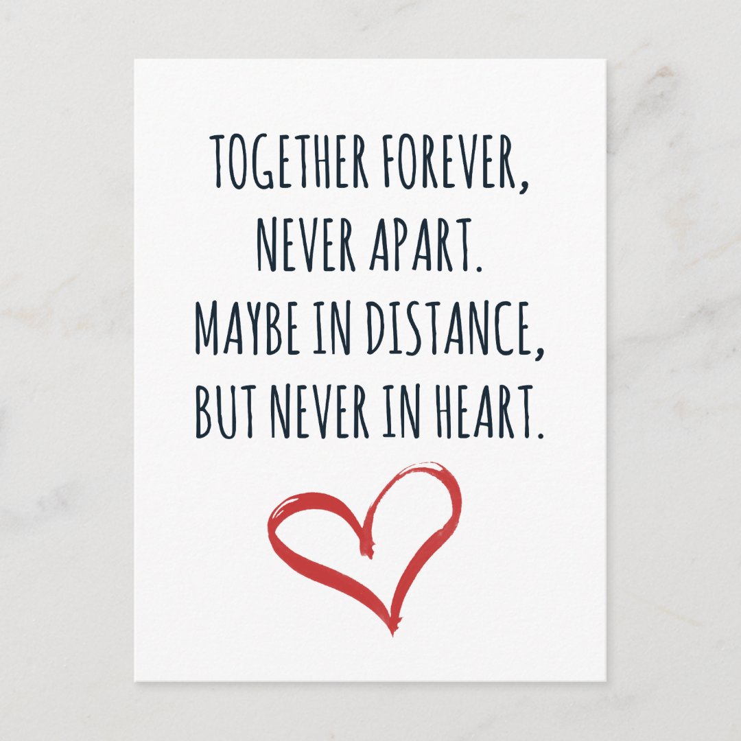 Together Forever Postcard | Zazzle